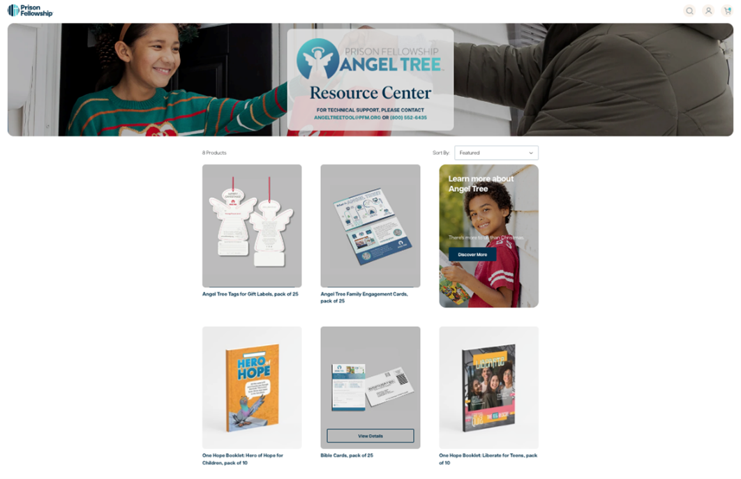How do I order materials through the Resource Center? – Prison Fellowship